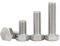 China Din931 Stainless Steel Hexagon Bolt Factory Export Ss304  Ss316 Hex Bolt Din933 for sale