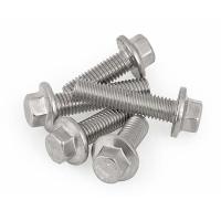 China 304 Stainless Steel Flange Round Head Bolt M5-m42 Hexagon Flange Bolt for sale