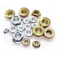 China Din6923 Grade M4-M16 Stainless Steel Bolt Hexagon Flange Nuts for sale