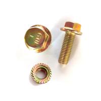 China DIN 6921 Grade 4.8/8.8 Zinc Coated Serrated Flange Bolt Iso4162/EN1665 Hex Flange Screws for sale