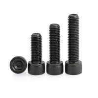 China Grade 8.8 Hexagon Socket Bolt Black Carbon Steel Cup Head Screw High Strength M6m8m10m12m16 Allen Bolts DIN912 for sale