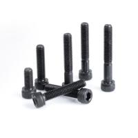 China Grade 8.8 Hexagon Socket Bolt Black Carbon Steel Cup Head Screw High Strength M6m8m10m12m16 Allen Bolts DIN912 for sale