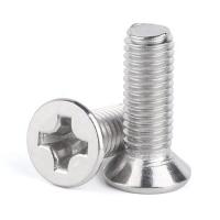 China Din 965 Cross Countersunk Head Bolt Iso7046 Carbon Steel Pan Head Phillips Screw Stainless Steel Cross Recessed Pan Head Screw for sale