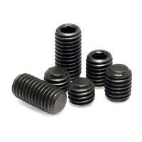 China Grade4.8/8.8/10.9/12.9din913/din914/din915/din916 Black Oxidized Flat End Pointed Hex Socket Head Screws for sale