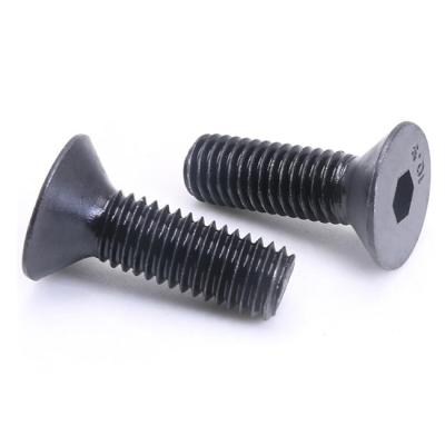 China (FHSCS) Flat Head Socket Cap ScrewM3-M24 Grade4.8/8.8/10.9/12.9 Countersunk Hexagonal Bolt for sale