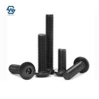 China Button Head Socket Cap Screw (BHSCS) Grade 4.8/8.8/10.9/12.9 Half Round Head Cap Socket Screw for sale