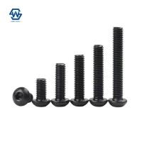 China Button Head Socket Cap Screw (BHSCS) Grade 4.8/8.8/10.9/12.9 Half Round Head Cap Socket Screw for sale