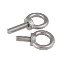 China Stainless Steel Eye Bolt and Nuts Carbon Steel  Lifting Eye Bolt M4-m64 Factory Outlet for sale