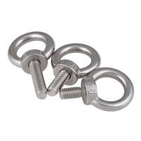 China Stainless Steel Eye Bolt and Nuts Carbon Steel  Lifting Eye Bolt M4-m64 Factory Outlet for sale