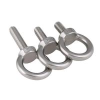 China Stainless Steel Eye Bolt and Nuts Carbon Steel  Lifting Eye Bolt M4-m64 Factory Outlet for sale