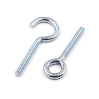 China Closed Eye Bolt M4-M10 Extended Hook Bolt Carbon Steel Lifting Ring Screw for sale