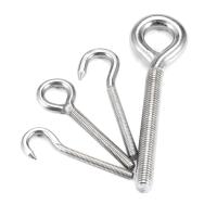 China Closed Eye Bolt M4-M10 Extended Hook Bolt Carbon Steel Lifting Ring Screw for sale