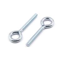 China Closed Eye Bolt M4-M10 Extended Hook Bolt Carbon Steel Lifting Ring Screw for sale