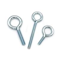 China Galvanized Sheep Eye Screws, Enclosed Lifting Eye Bolts, Welded O-ring Bolts for sale