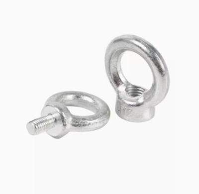 China High Strength  Customized Fasteners Lifting Bolt Ring Screw Hook Bolts Steel 50mm/40mm/25mm  Custom Eye Bolts Din580 for sale