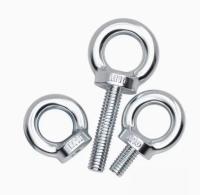 China High Strength  Customized Fasteners Lifting Bolt Ring Screw Hook Bolts Steel 50mm/40mm/25mm  Custom Eye Bolts Din580 for sale