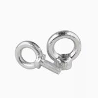 China High Strength  Customized Fasteners Lifting Bolt Ring Screw Hook Bolts Steel 50mm/40mm/25mm  Custom Eye Bolts Din580 for sale