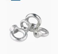 China High Strength  Customized Fasteners Lifting Bolt Ring Screw Hook Bolts Steel 50mm/40mm/25mm  Custom Eye Bolts Din580 for sale