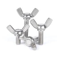 China Din316 Wing Bolt Carbon Steel Wing Bolt Stainless Steel Eyebolt with Wing Nut butterfly Bolt Galvanized for sale