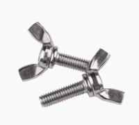 China Butterfly Bolts DIN 316 304 Stainless Steel Carbon Steel Wing Bolts M8M10M12M16 Hand Twisted Bolts for sale