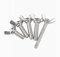 China Butterfly Bolts DIN 316 304 Stainless Steel Carbon Steel Wing Bolts M8M10M12M16 Hand Twisted Bolts for sale