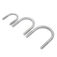 China Carbon Steel Stainless Steel Clamp U-bolt Galvanized Anchor Bolt Grade 4.8 / 8.8 / 10.9 / 12.9 U-bolt for sale