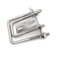 China China Galvanized U Bolt Sizes Auto Part Trailer U-bolt Nut Pipe Clamp High Strength Stainless Steel square U Bolt for sale