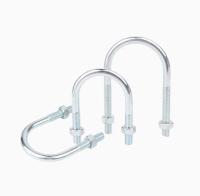 China Factory Customization DIN3570 U Bolts and Nuts U-shaped Bolt with Nut Set Clip Clamp Pipe Clamp for sale