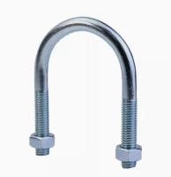 China Stainless Steel/carbon Steel U-bolt Galvanized U-shaped Pipe Clamp  Various Specifications Pipeline Fixture Fixation for sale