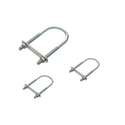 China Chinese Fastener Manufacturer Accepting OEM ODM Gr4.8 8.8 10.9 12.9 Carbon Steel Hot Dip Galvanized HDG Dacromet U Bolts DIN3570 for sale