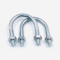 China Chinese Fastener Manufacturer Accepting OEM ODM Gr4.8 8.8 10.9 12.9 Carbon Steel Hot Dip Galvanized HDG Dacromet U Bolts DIN3570 for sale