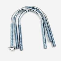 China Chinese Fastener Manufacturer Accepting OEM ODM Gr4.8 8.8 10.9 12.9 Carbon Steel Hot Dip Galvanized HDG Dacromet U Bolts DIN3570 for sale