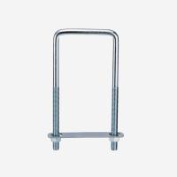 China Chinese Fastener Manufacturer Accepting OEM ODM Gr4.8 8.8 10.9 12.9 Carbon Steel Hot Dip Galvanized HDG Dacromet U Bolts DIN3570 for sale