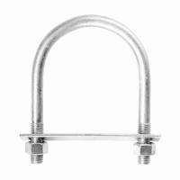 China Chinese Fastener Manufacturer Accepting OEM ODM Gr4.8 8.8 10.9 12.9 Carbon Steel Hot Dip Galvanized HDG Dacromet U Bolts DIN3570 for sale
