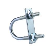 China High Quality Stainless Steel Carbon Steel Pipe Clamp Pipeline Fixture Fixation Galvanized U-shaped Bolts  U Bolt Clamp for sale