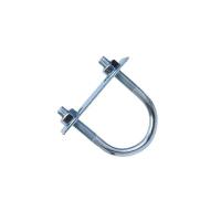 China High Quality Stainless Steel Carbon Steel Pipe Clamp Pipeline Fixture Fixation Galvanized U-shaped Bolts  U Bolt Clamp for sale
