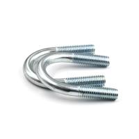 China High Quality Stainless Steel Carbon Steel Pipe Clamp Pipeline Fixture Fixation Galvanized U-shaped Bolts  U Bolt Clamp for sale