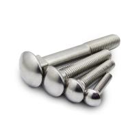 China Strengthened Cap Head Square Neck Bolts DIN 603 Zinc Plated Class 4.8 8.8 10.9 Carriage Blot for sale