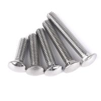 China Din603 Round Head square Neck Bolt Carbon Steel M8 M10 M14 M16 Carriage Bolt Zinc Plated for sale