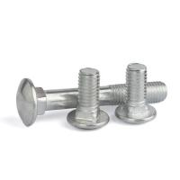 China Made in China Factory Wholesale High-Quality Ss Stainless Steel DIN603 Cup Head Square Neck Bolts/Carriage Bolts for sale