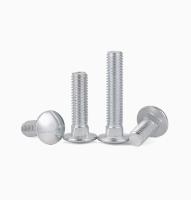 China Manufacturer's Direct Deal DIN 603 Carriage Bolts Grade 4.8 8.8 Half Round Head square Neck Bolts for sale
