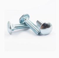 China Manufacturer's Direct Deal DIN 603 Carriage Bolts Grade 4.8 8.8 Half Round Head square Neck Bolts for sale