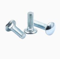 China Manufacturer's Direct Deal DIN 603 Carriage Bolts Grade 4.8 8.8 Half Round Head square Neck Bolts for sale