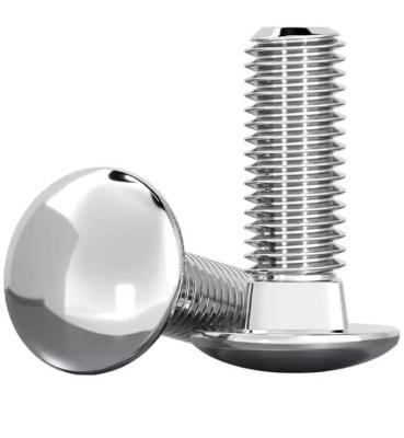 China Din603 Carriage Bolts 38 4 Grade 5 High Quality Hot Selling Stainless Steel Customized in Various Sizes for Construction for sale