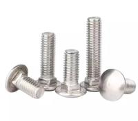 China Din603 Carriage Bolts 38 4 Grade 5 High Quality Hot Selling Stainless Steel Customized in Various Sizes for Construction for sale