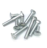 China Factory Wholesale Price DIN603 Grade 4.8/8.8/10.9/12.9 Carriage Bolt Cup Head Square Neck Bolts for sale