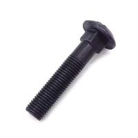 China High Strength Galvanized DIN603 Carriage Bolt Half Head Square Neck Fastener Chinese Manufacturer Steel Material Plain Finish for sale