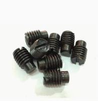 China High Strength Slotted Set Screws with Long Dog Point DIN 417 Slotted Long Cylindrical End Tightening Screws Customizable for sale