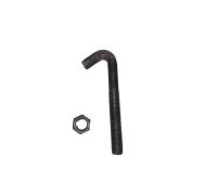 China Natural Color Anchor Bolt Embedded Parts 7-shaped L-shaped Anchor Screw Embedded Bolt Screw for sale