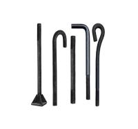 China Natural Color Anchor Bolt Embedded Parts 7-shaped L-shaped Anchor Screw Embedded Bolt Screw for sale